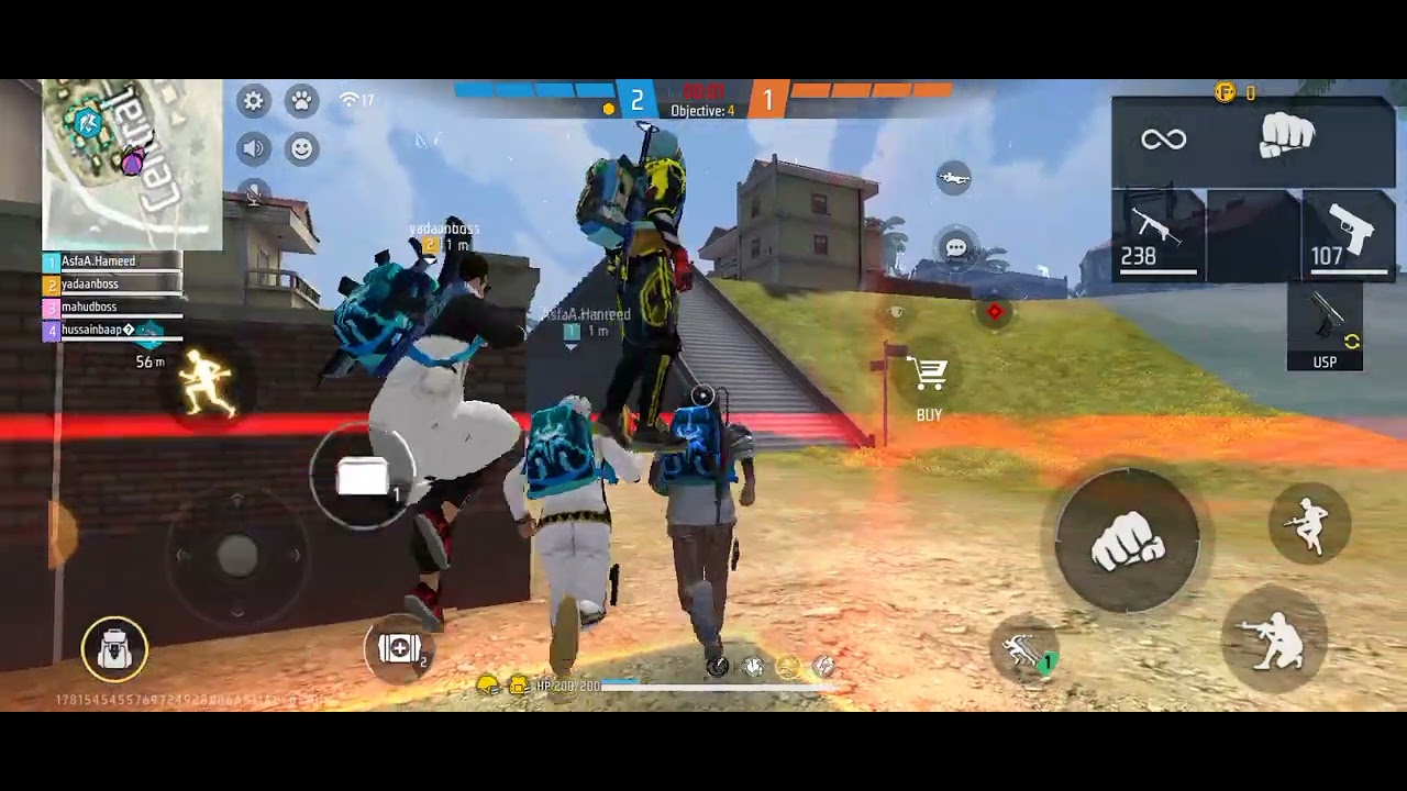 4VS4 GOD LEVEL GAMEPLAY CS RANKED - YouTube