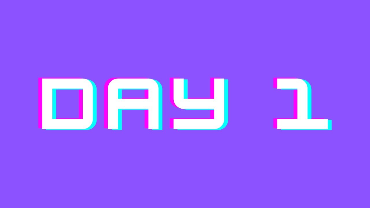 Coding day 1/100 - YouTube