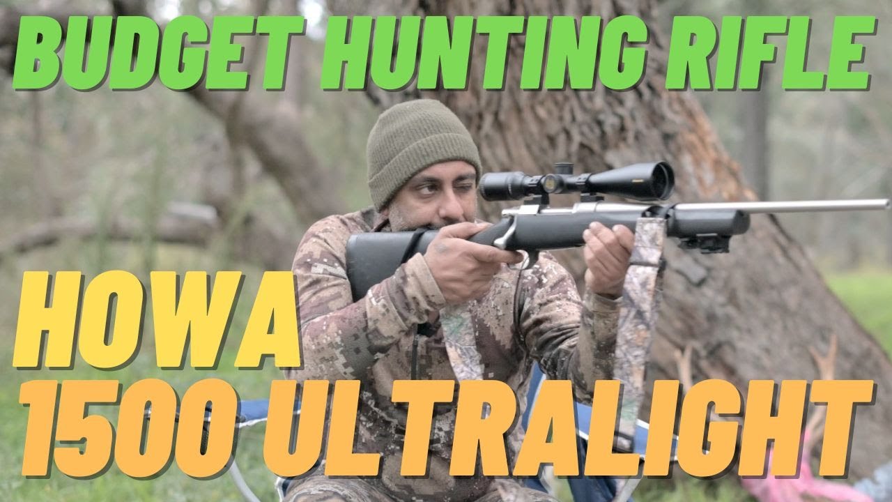 Budget Hunting Rifle. Review of the Howa 1500 UltraLight - YouTube