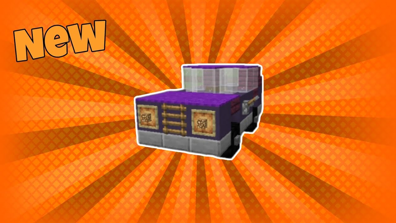 Minecraft Simple Car Tutorial - 443 - 1.20+ Java/Bedrock - YouTube