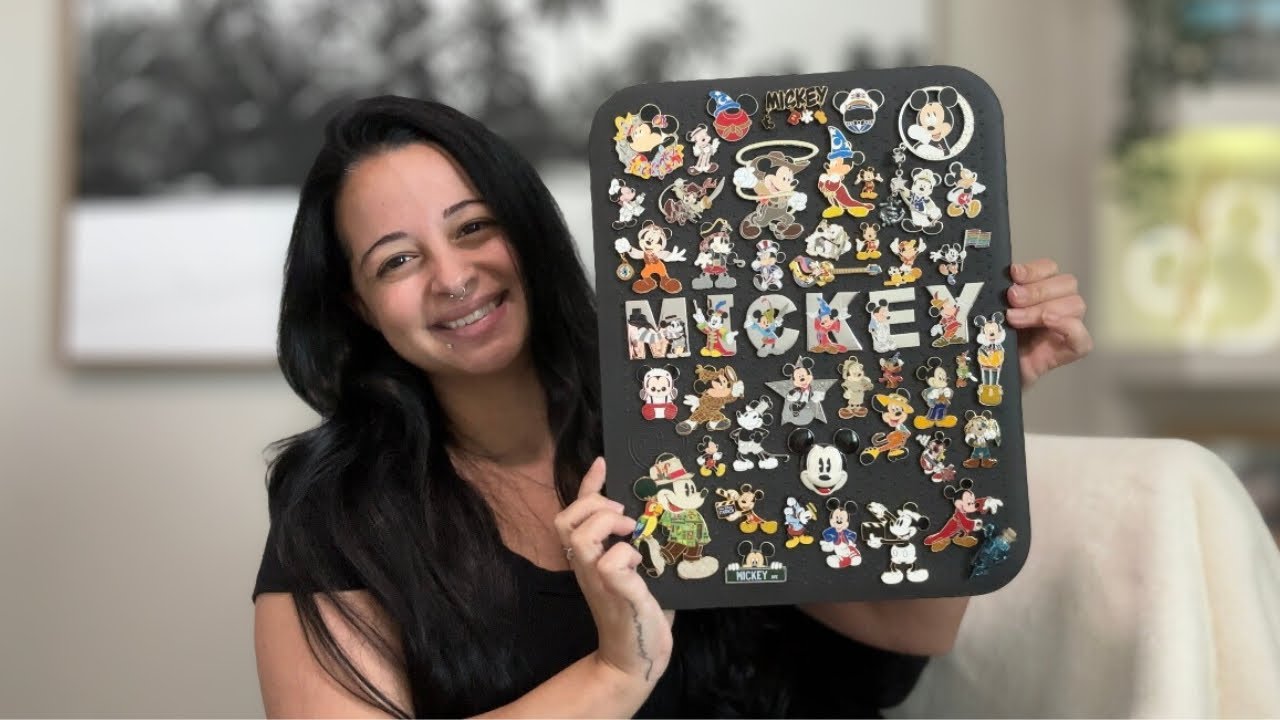 My ENTIRE Mickey Mouse Pin Collection | Updated 2025 ! - YouTube