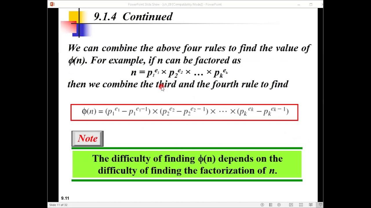 Lecture11 Part1 Ch09 - YouTube