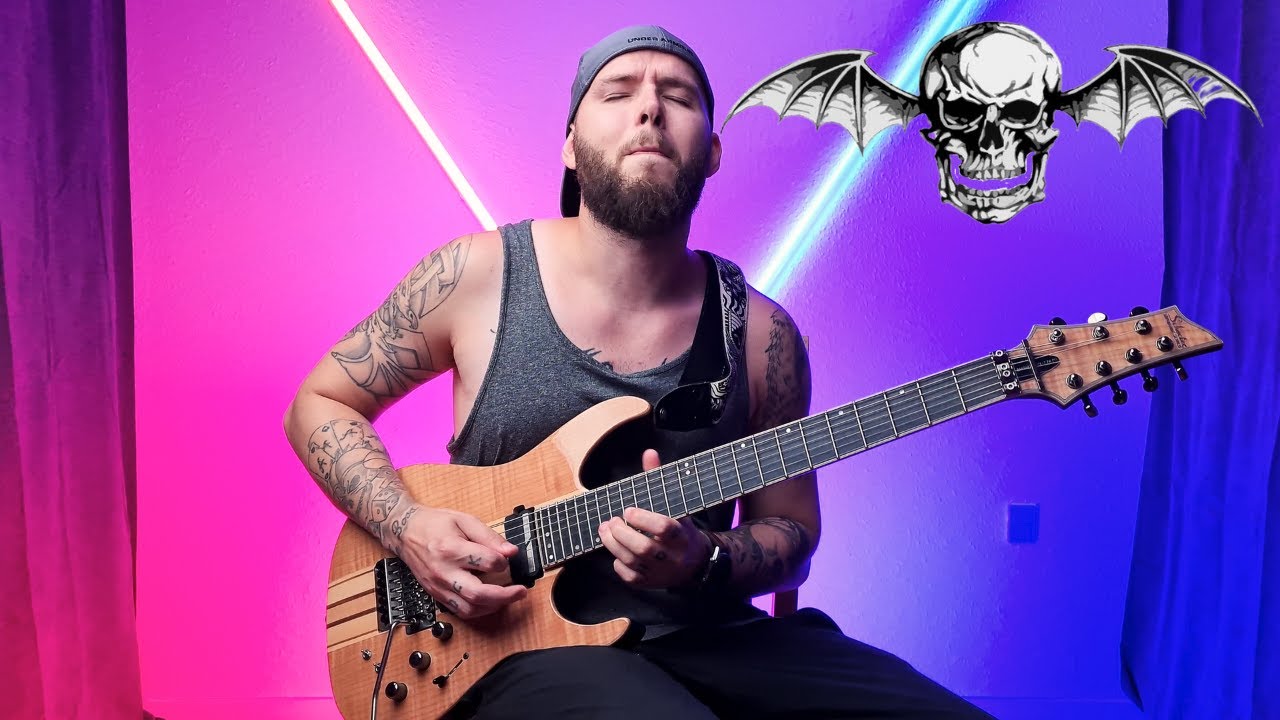 Avenged Sevenfold - Lost Guitar Solo Cover | Simon Lund - YouTube