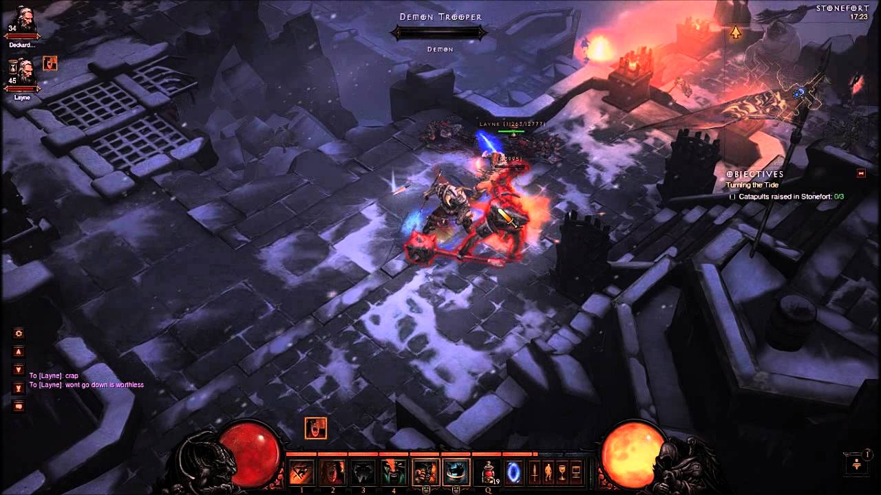 Diablo 3 - Invincible mob glitch - featuring my pal Layne - darkd3 mod ...