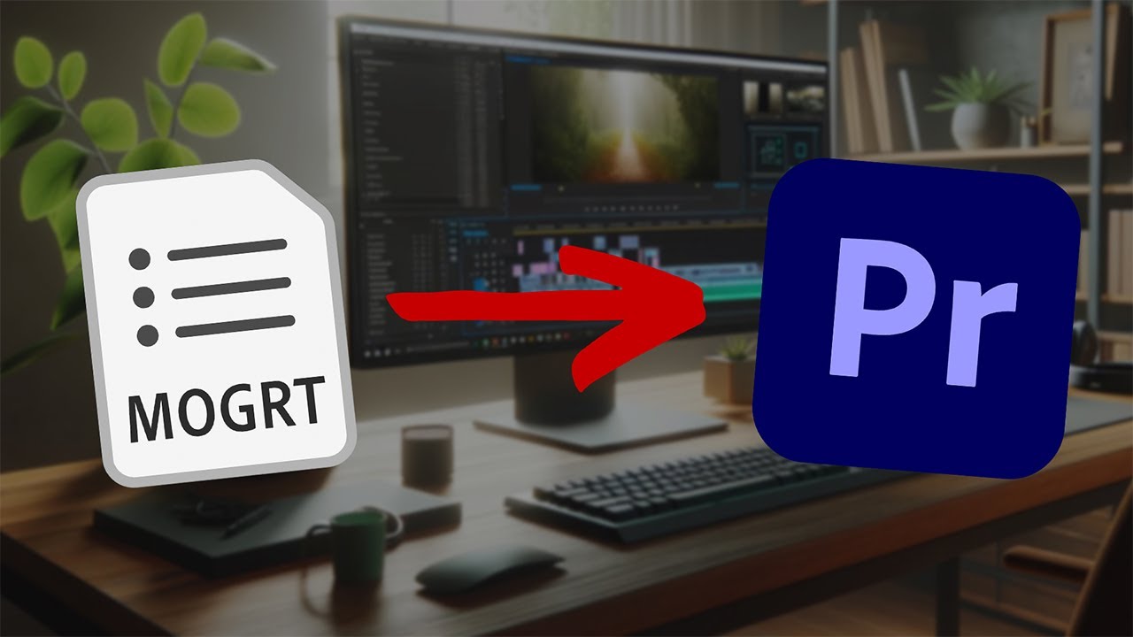 How To Import Mogrt Files Into Premiere Pro - YouTube