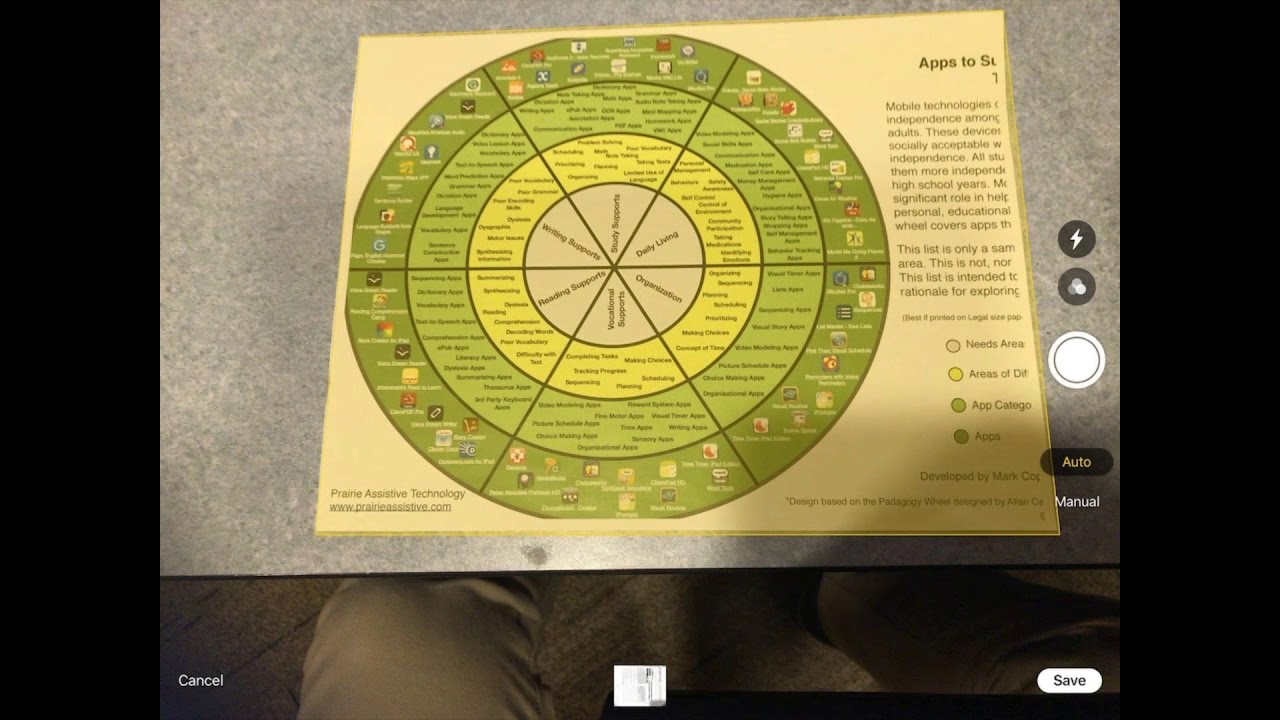 How to scan multiple documents into one file using the Notes App on the ...