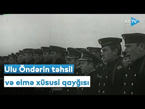 Ulu Öndərin təhsilin inkişafına diqqəti: Heydər Əliyev elmə xüsusi qayğı ilə yanaşırdı