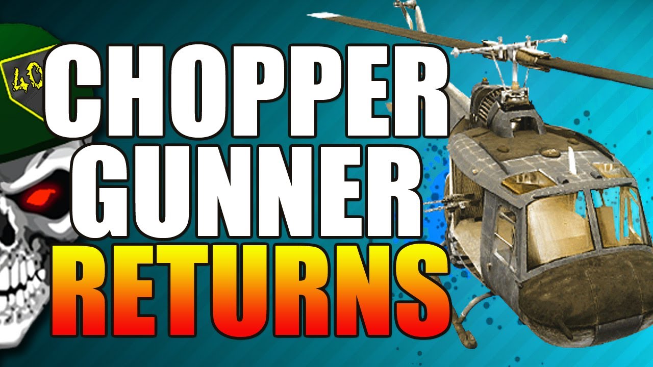 CALL of DUTY: Black Ops - Chopper Gunner Multiplayer Gameplay! COD BO1 ...