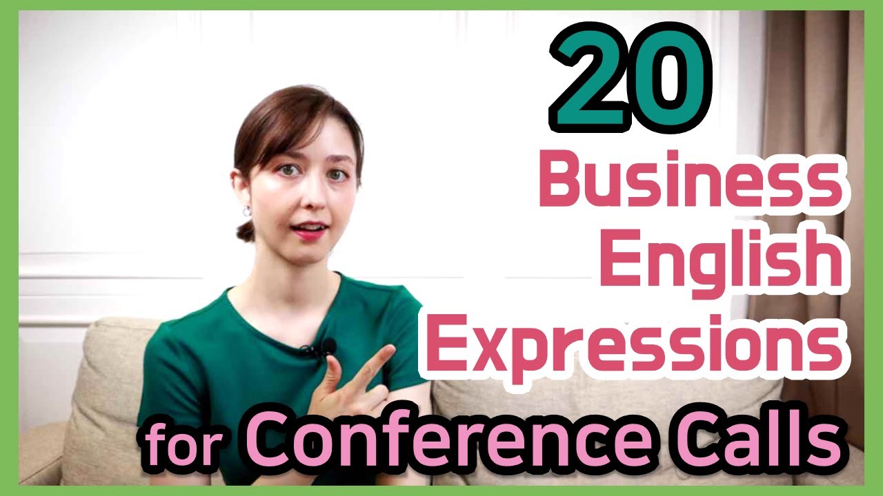 20 Business English Expressions for Conference Calls - YouTube