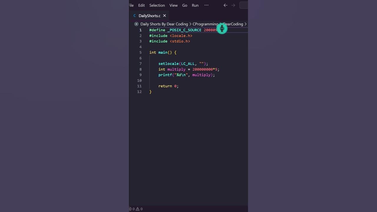 C Programming Integer Trick C Language Tutorial Programming Coding Engineer Dearcoding