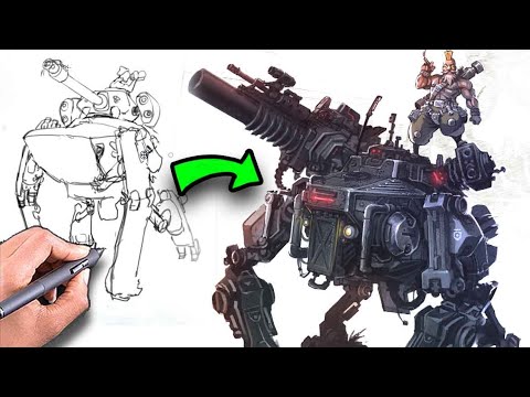 I love designing Mechs! - YouTube