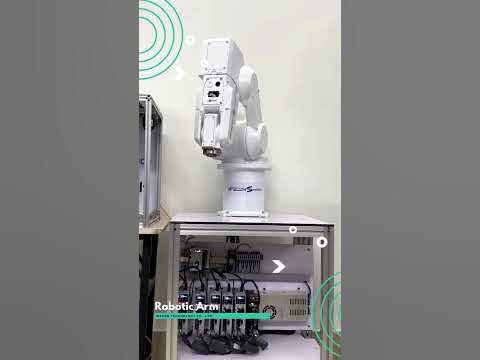 6 Axis Industrail Robot installed with EtherCat VD3E servo+Codesys 6C plc #plc #servo#cnc # ...