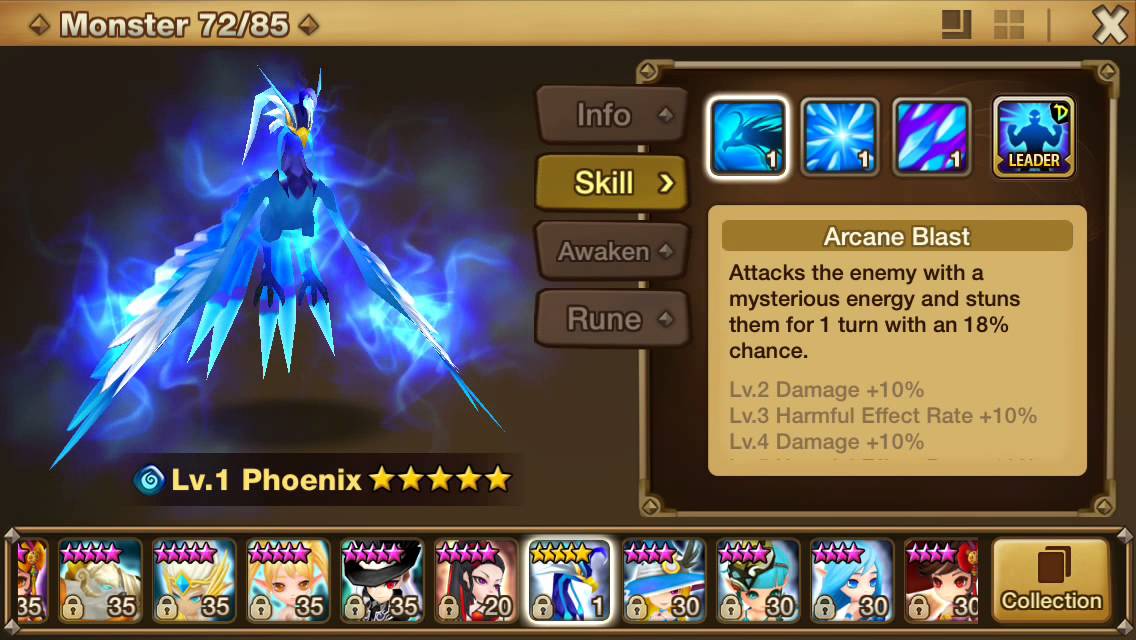 Summoners War: Sky Arena - Water Phoenix Runes - YouTube