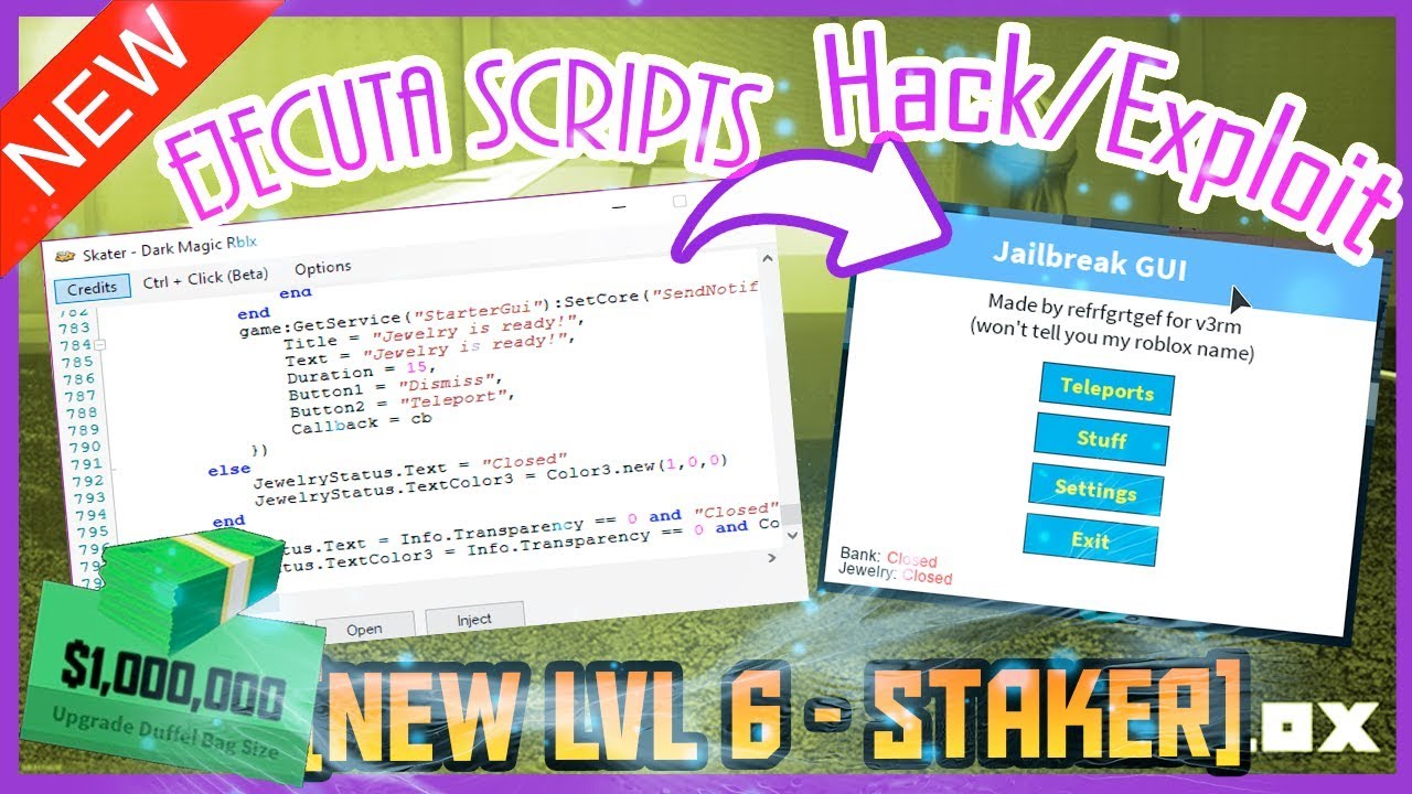 ️[NEW LVL 6] SKATER | Ejecutar scripts en roblox facil y sencillo ️ ...