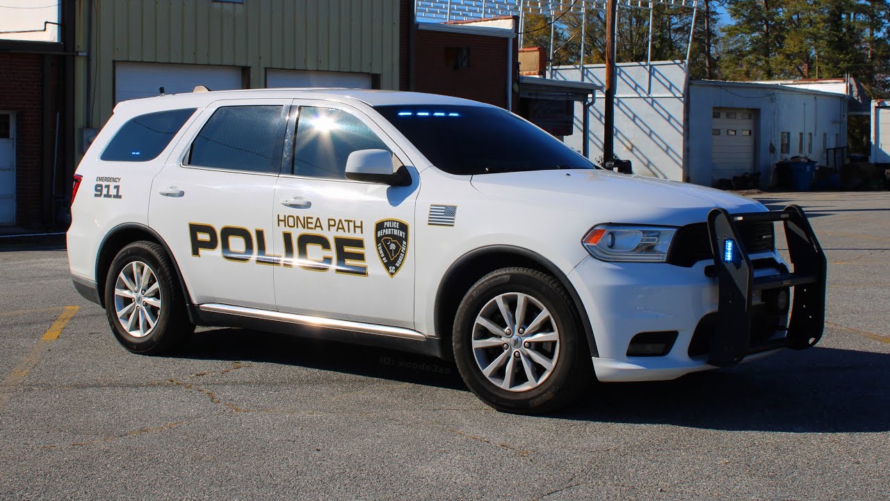 Honea Path (SC) Police Department Dodge Durango - YouTube