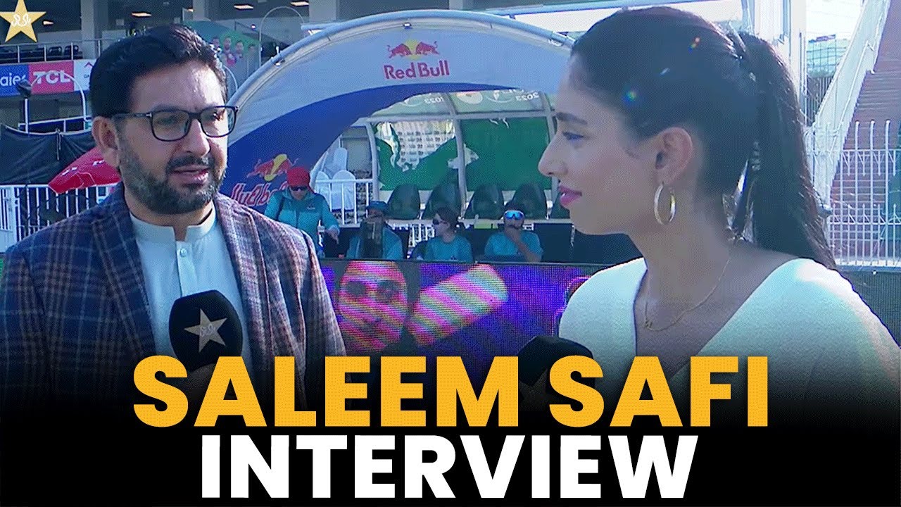 Saleem Safi Interview | Amazons vs Super Women | Match 3 | Women's ...