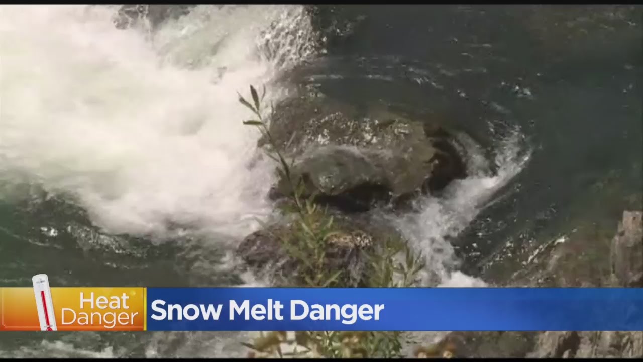 California Heat Wave Sending Record Snow Melt Surging Into Rivers - YouTube