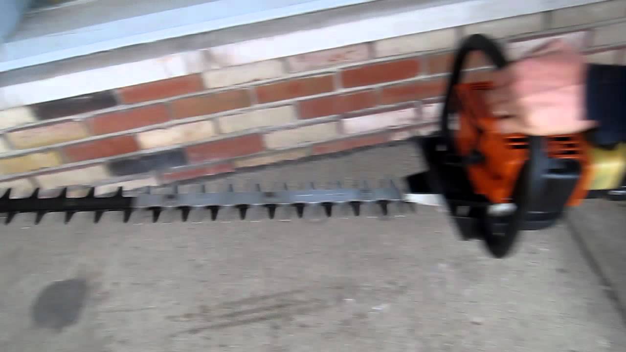 Stihl HS 80 Hedge trimmer americanwisebuys - YouTube