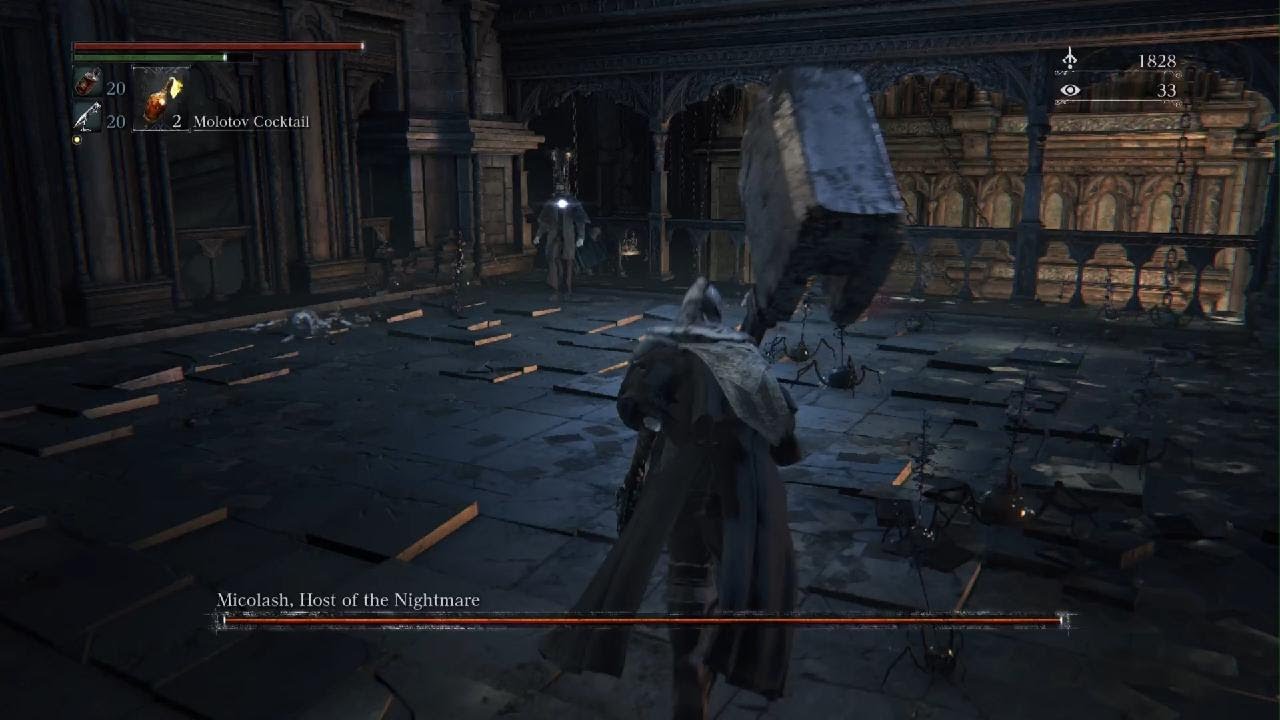 Bloodborne_Micolash, Host of the Nightmare. - YouTube