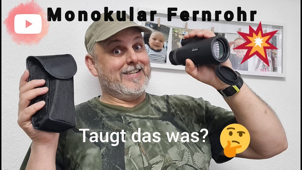 Monokular Fernrohr im Test 2022 ! - YouTube