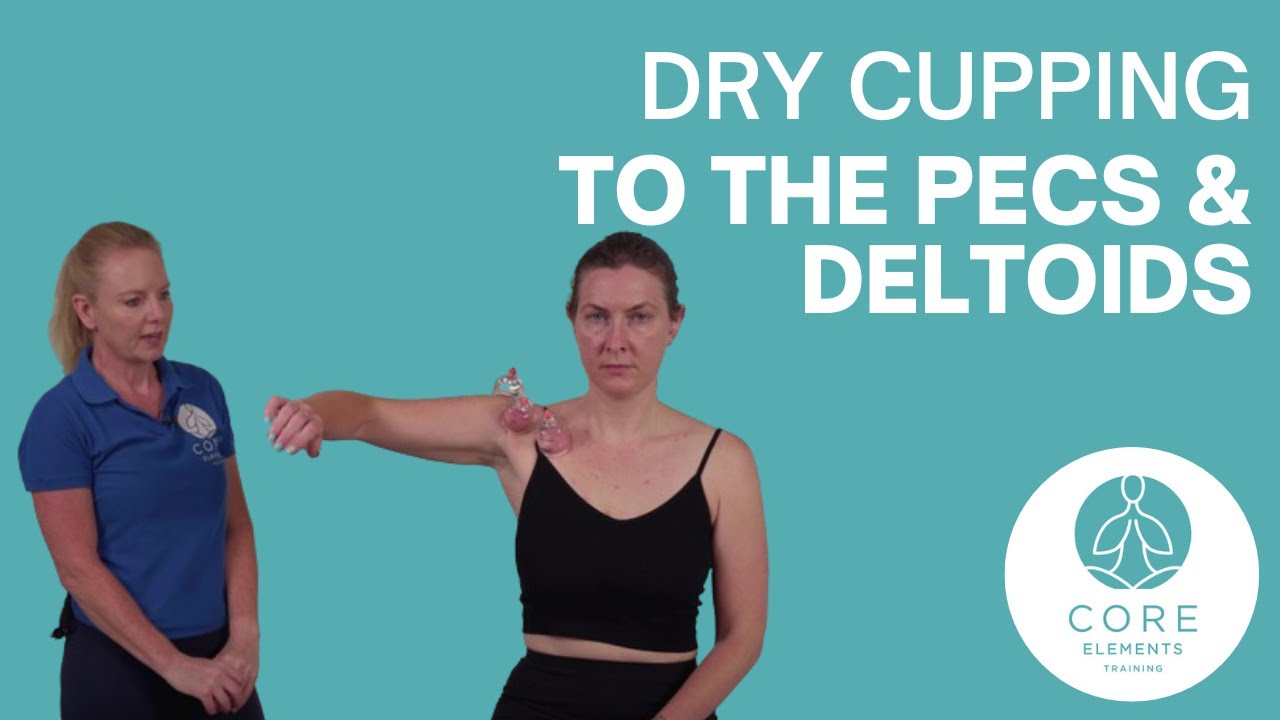 Functional Dry Cupping Pec's and Deltoids - #drycupping from seated ...