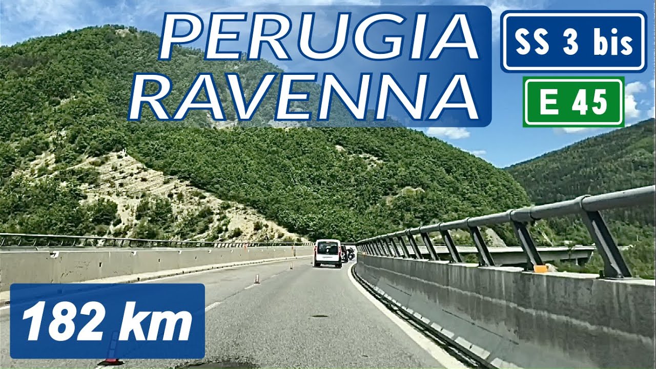E45 | PERUGIA - RAVENNA | Strada Statale 3 bis Tiberina - YouTube