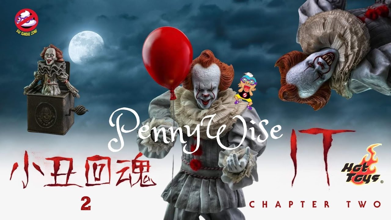 【開箱片】Hot Toys【小丑回魂2】PENNYWISE【IT CHAPTER 2】Action Figure UNBOXING ...