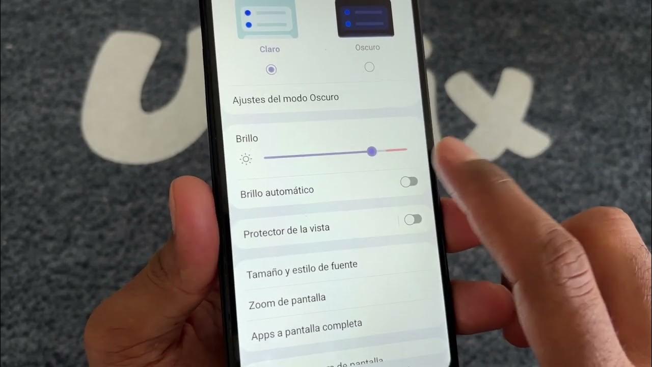 ¿Cómo activar el brillo automático en teléfonos Samsung Galaxy? | UFix - YouTube