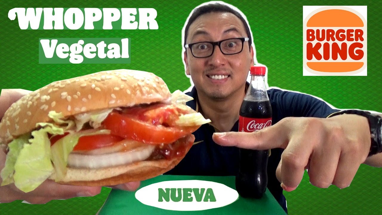 NUEVA "WHOPPER VEGETAL" de @burgerking_peru - Es VEGANA ? - YouTube