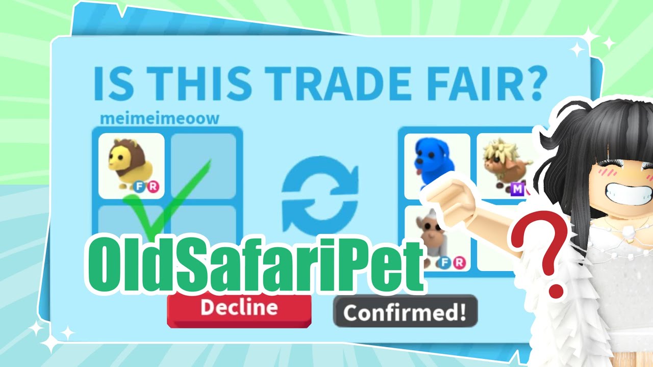 😱HUGE WIN FOR MY OLD LION SAFARI PET? WHAT PEOPLE TRADE FOR LION IN ...