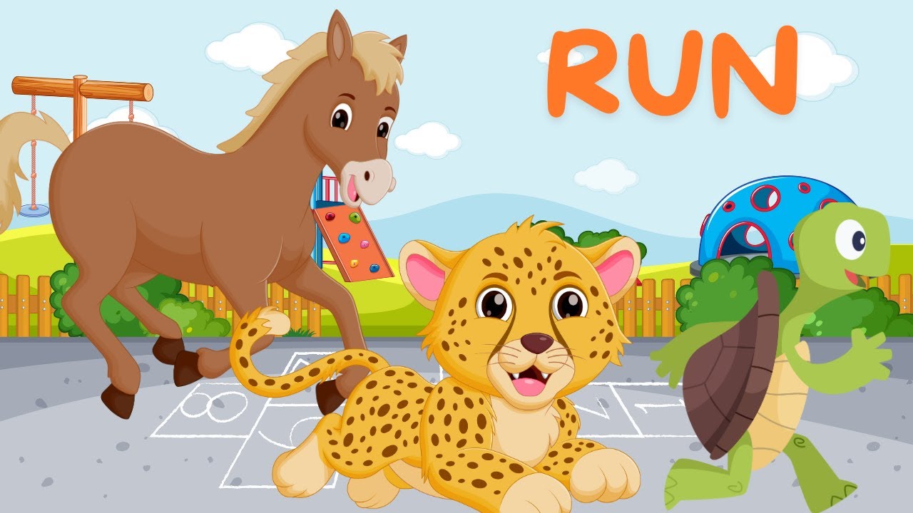 Run Run Run | Fun Song for Kids - YouTube