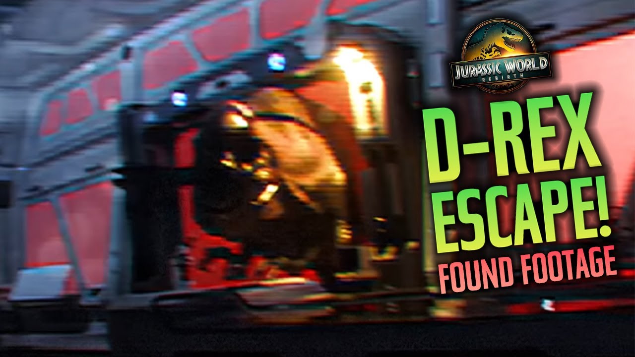D-Rex Escapes! - Jurassic World Rebirth Found Footage Horror - YouTube