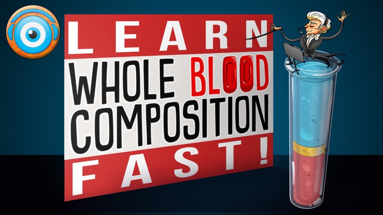 Whole Blood Composition: Learn it Fast Remember it Forever with ...
