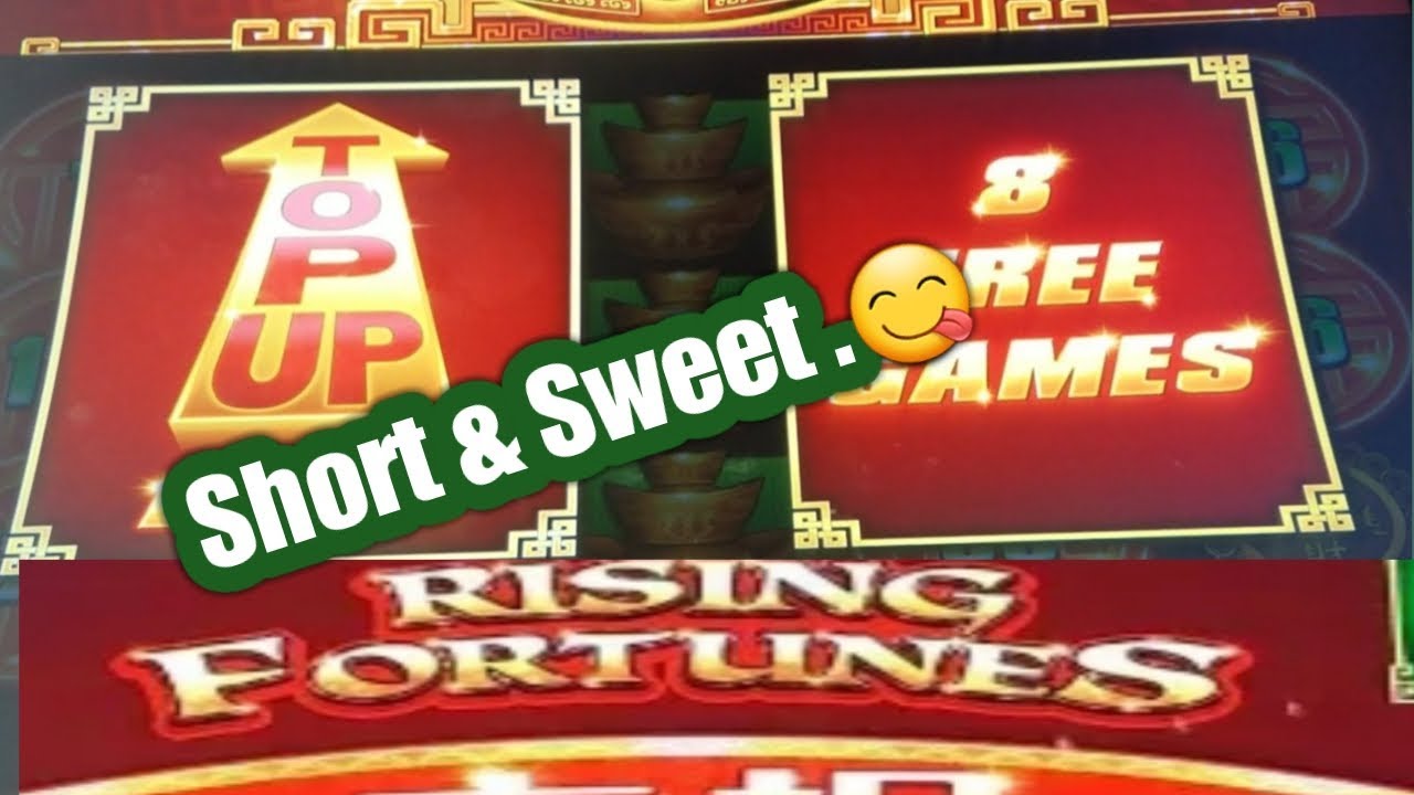 Rising fortunes | Slot machine | short and sweet session - YouTube
