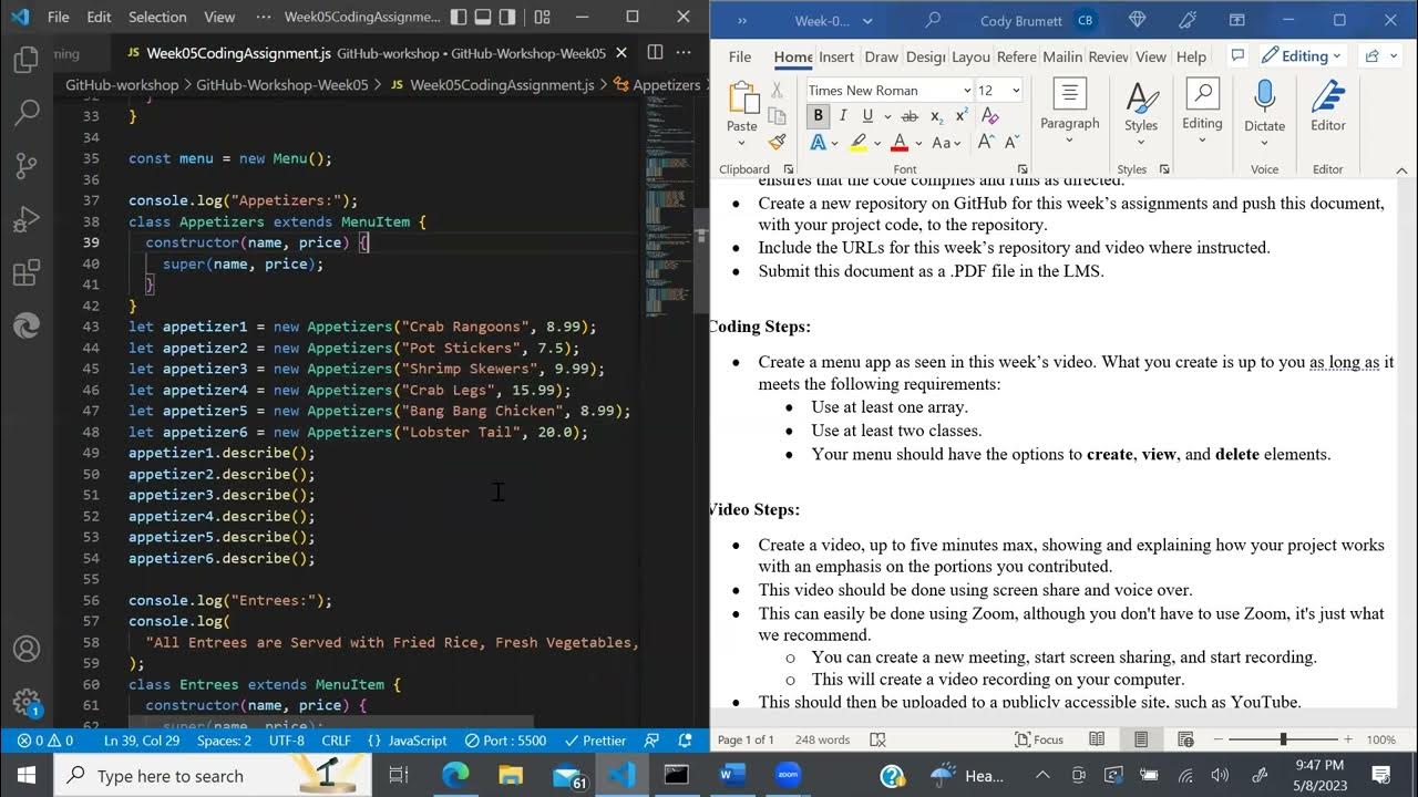 Object Oriented Programming - YouTube