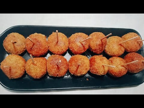 Patato lollipop recipe | Easy snacks recipe | evening snacks recipe | Nahid Asad