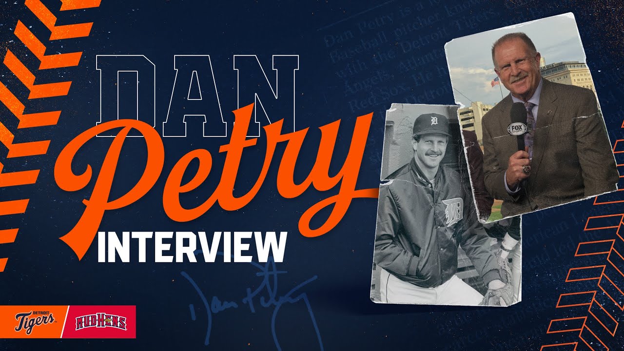 MEET DAN PETRY: Tigers Legend & Current Host Talks Baseball! - YouTube