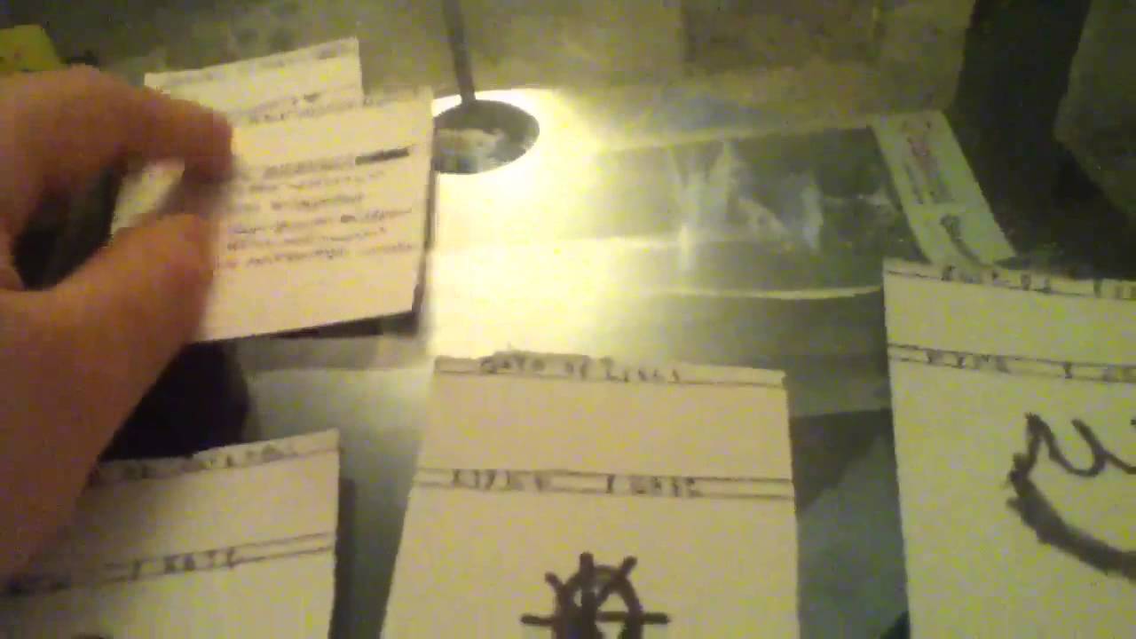 Homemade tcg ( HOW TO PLAY PT.1 ) - YouTube