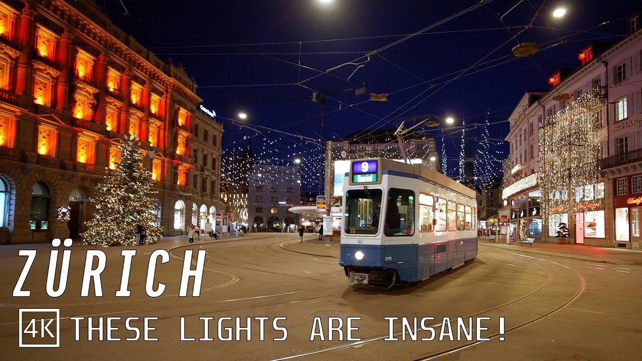 Zürich Bahnhofstrasse 🇨🇭 At Christmas Time🎄 Is Amazing With Epic Lucy ...