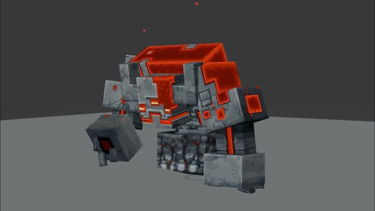 TJ3 | Redstone Monstrosity | Minecraft Dungeons Animation - YouTube