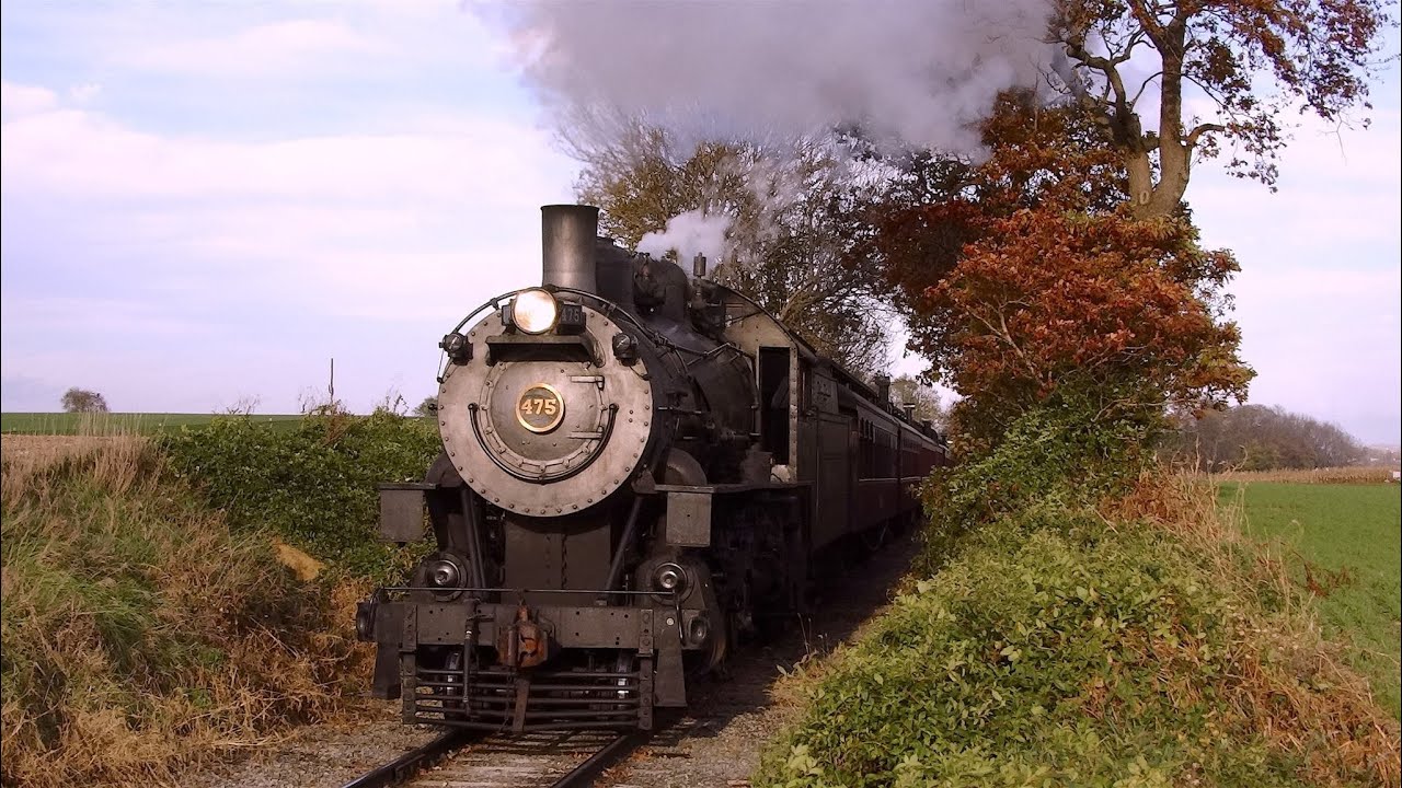 Fall in November at Strasburg Railroad (2015) [HD] - YouTube