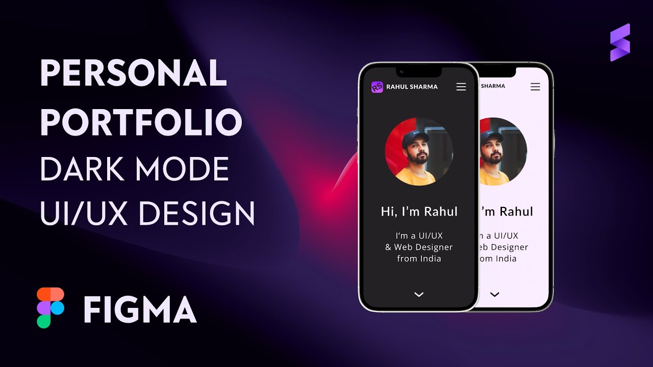 Dark Mode Tutorial for Personal Portfolio Website in Figma - YouTube