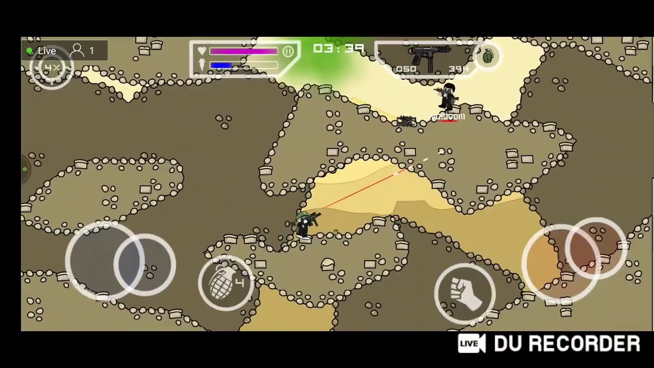 The best game ever played.Mini Militia.RTB - YouTube