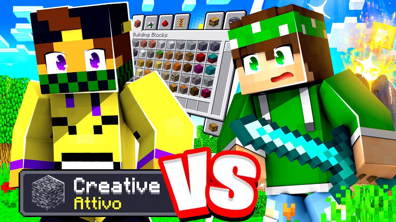 SPEEDRUN in CREATIVA - MARCY vs NICO su MINECRAFT - YouTube