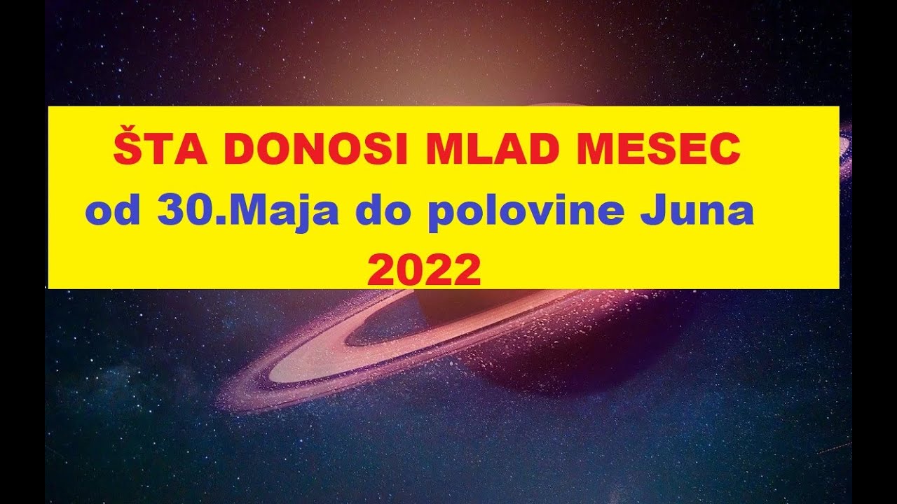 Mlad Mesec, zvezda Algol, severni karmicki cvor,Saturn i retro Merkur ...