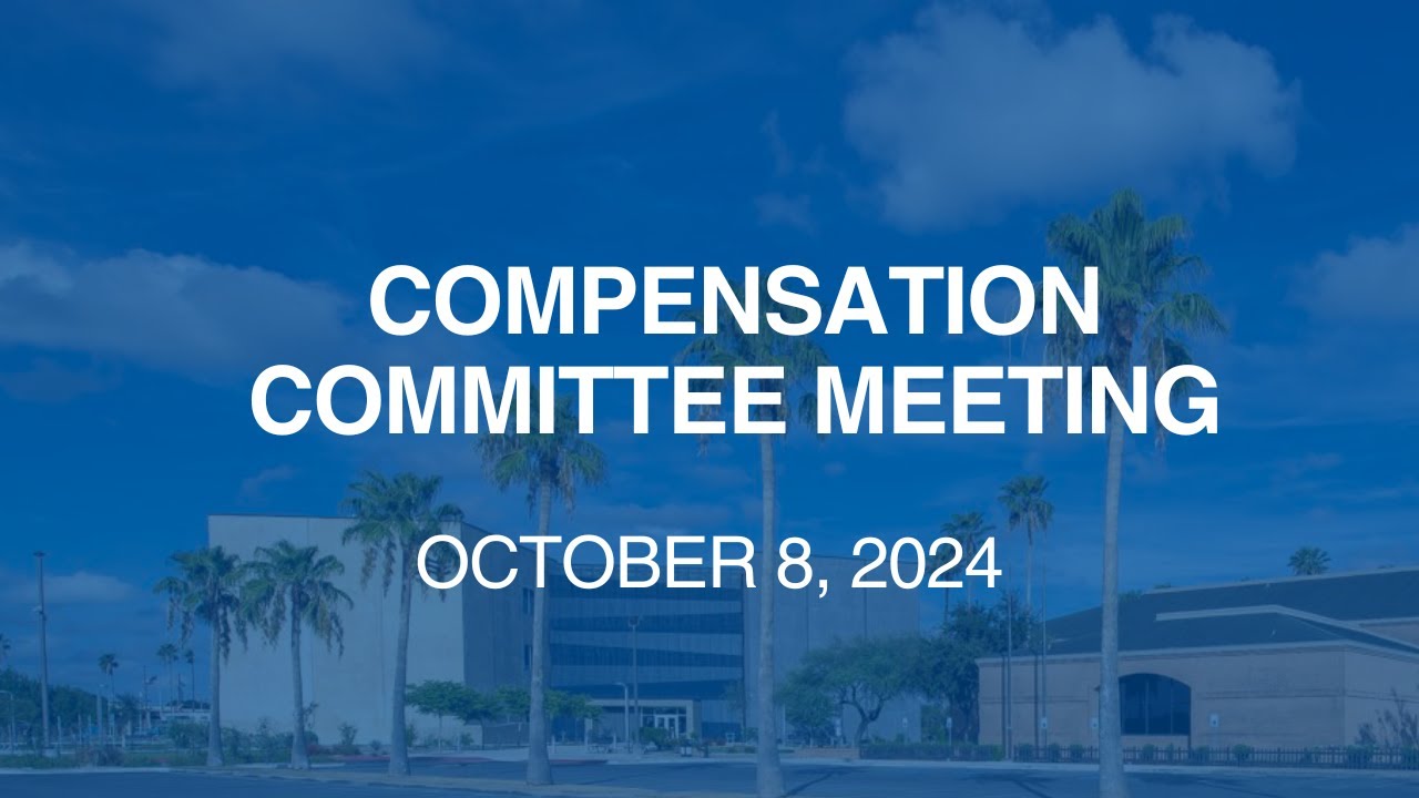 Compensation Committee Meeting - October 8, 2024 - YouTube