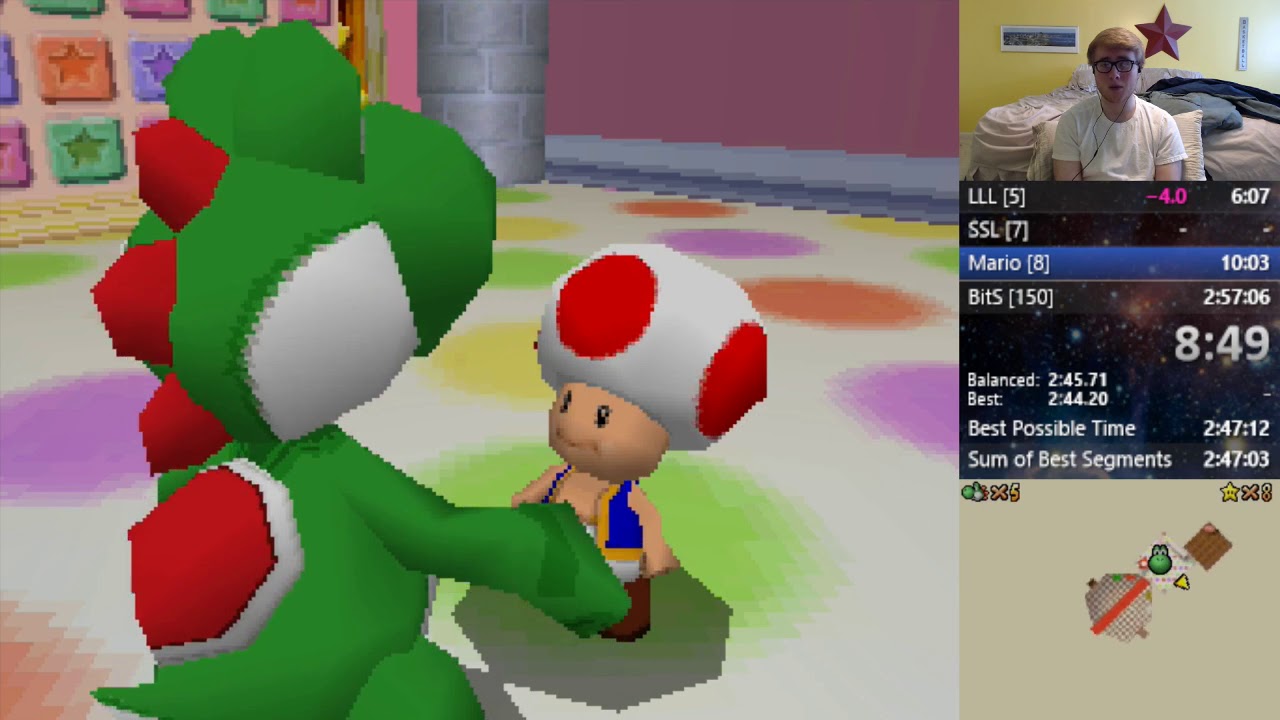 sm64ds 150 star 2:56:21 - YouTube
