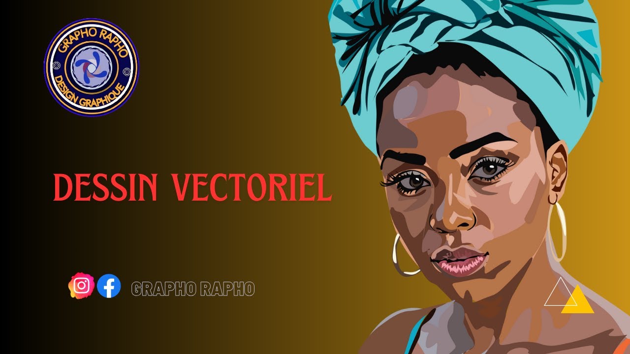 DESSIN VECTORIEL ART NUMERIQUE - YouTube