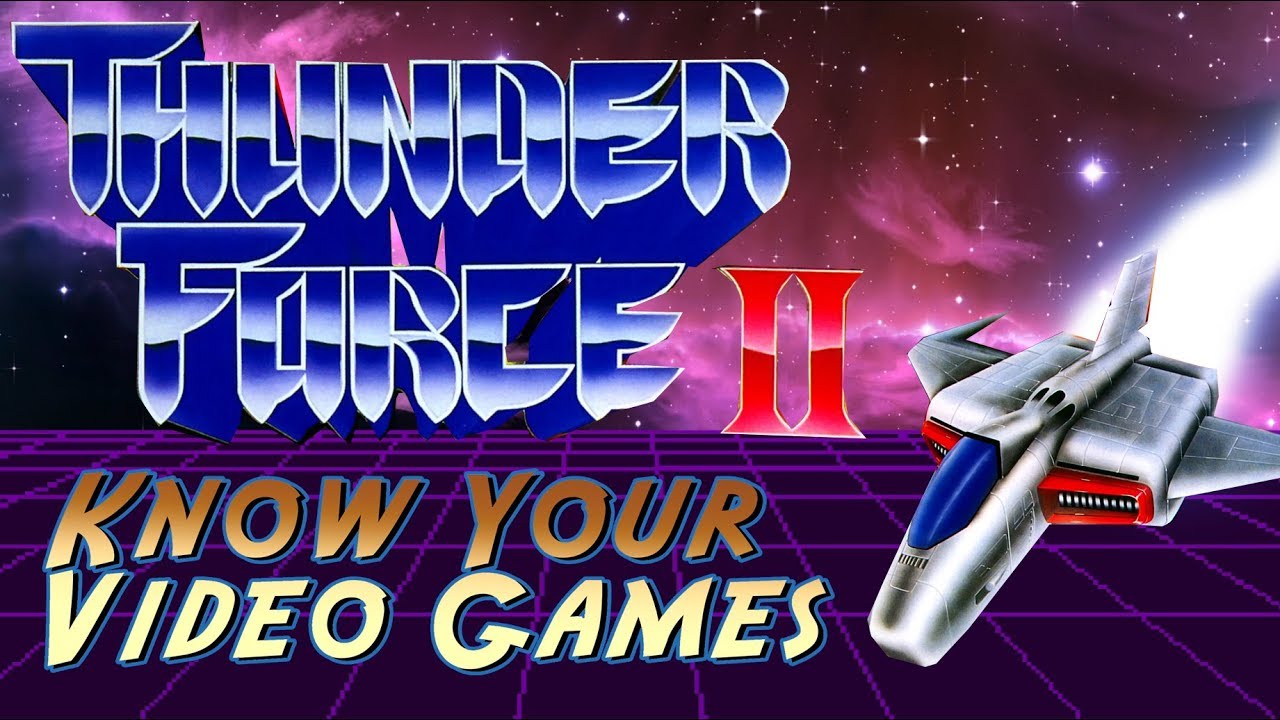 Thunder Force II for Sega Genesis - Review - YouTube