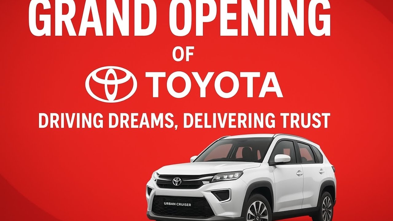 Experience the Pride of Toyota – Grand Opening Celebration - YouTube